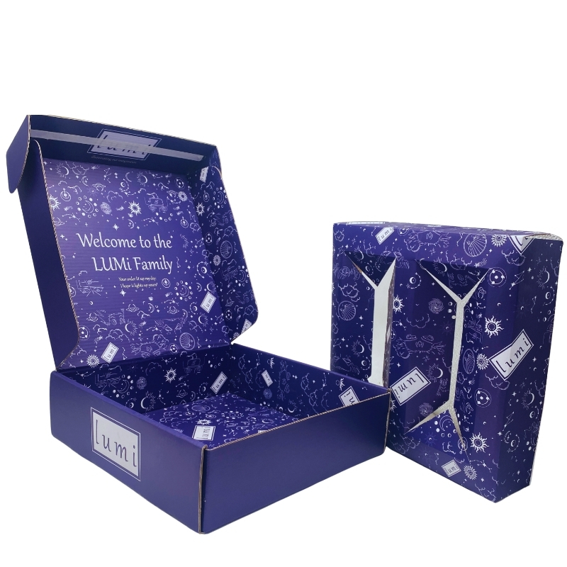 Custom Corrugated Paper & Mailer Shipping Cardboard Box